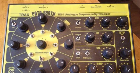 MATRIXSYNTH TRAX ROTASYNTH Analogue Mono Synth