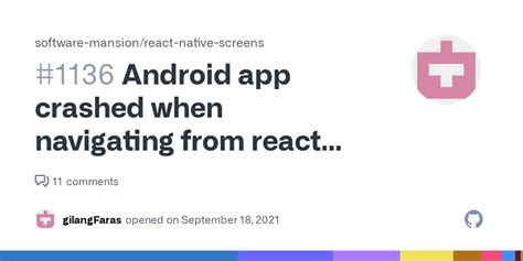 Android App Crashed When Navigating From React Fragment To Native Fragment · Issue 1136