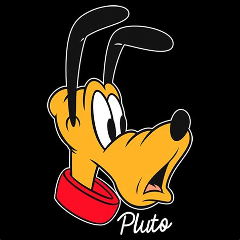Pluto Disney Face