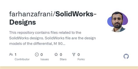 GitHub Farhanzafrani SolidWorks Designs This Repository Contains Files Related To The