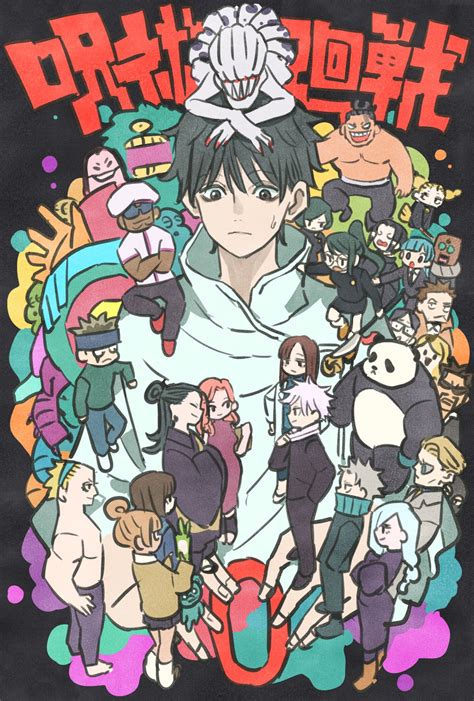 Gojou Satoru Nanami Kento Getou Suguru Zen In Maki Ieiri Shoko And More Jujutsu Kaisen