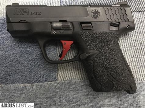 ARMSLIST For Sale M P Shield 9mm With Apex Trigger And Holster