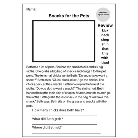 Free Science Of Reading Decodable Comprehension Passages Sample Ufli Aligned