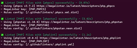 upgrade phplint to v9 · issue 2483 · oxsecurity megalinter · github