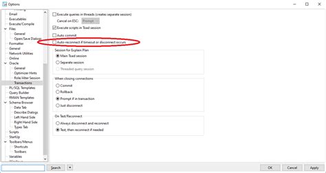 How To Disable Auto Reconnect Toad For Oracle And Devops Toolkit Toad World® Forums