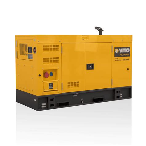 Gerador Diesel 20kva Trifásico Super Silencioso Vito 5604612694906