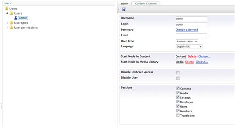 Developer Settings Sections Missing In Umbraco V472