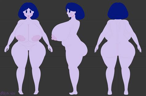 rule 34 1girls areolae barefoot big breasts blue hair blush breasts byte 422 character sheet