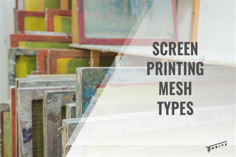 Screen Printing Mesh Types Explained Choosing The Right One