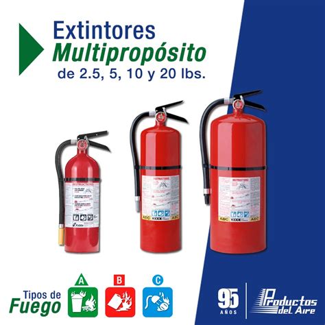 Extintores MultipropÓsito Su Uso Es Productos Del Aire Facebook