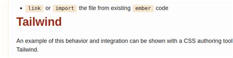 Add Tailwind Appendix By NullVoxPopuli Pull Request 245 Ember