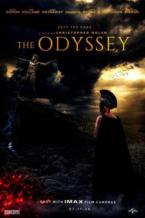 The Odyssey Alternative Concept Poster Poster By Luno Designs