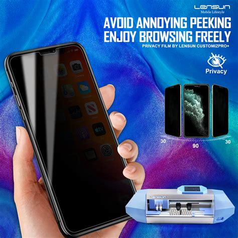 What Is A Matte Privacy Screen Protector Lensun Matte Screen Protector