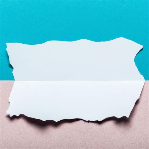 Premium Photo Orn Brown Paper Strip Bottom Edge Header Background Frame