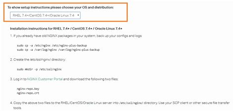 Middlewarebox Install Nginx Plus On Rhel 74 Centos 74 Oracle Linux 74
