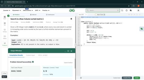 Geekstreak2025 Gfg160 Problemsolving Codingchallenge Java Dsa