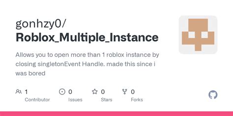 Github 6999dumpacc6999robloxmultipleinstance Allows You To Open