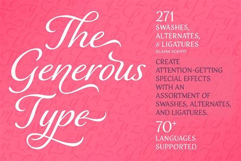 Elaina Script Free Premium Fonts Script Business Advertising Design