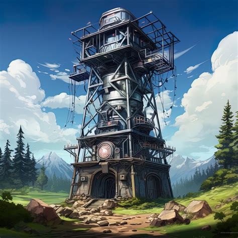 Premium Photo High Voltage Power Tower