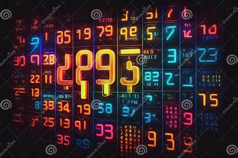 Abstract Futuristic Cyberspace With Binary Code Generative Ai Stock