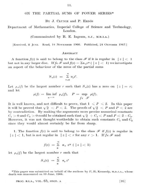 1967 18erdos Pdf Function Mathematics Analysis