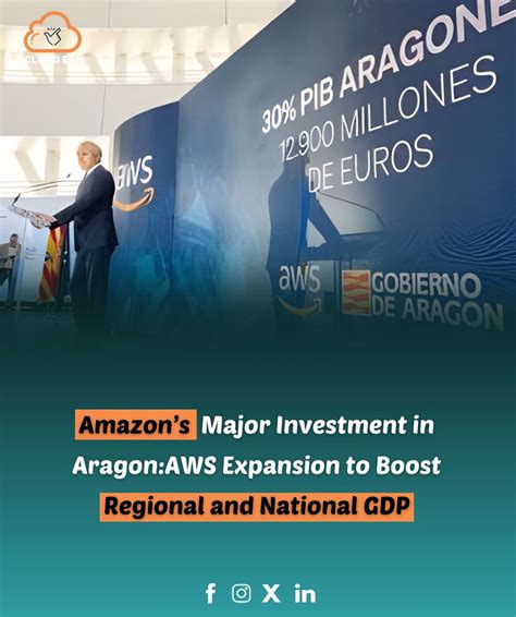 Amazon Invests €15 7 Billion In Aragon Region Cloudezii Posted On The Topic Linkedin