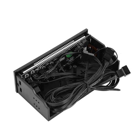 5 Fans Speed Controller Cpu Temperature Sensor Computer Cooling Drive