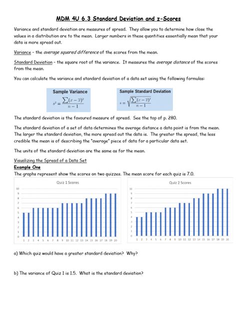 63 Standard Deviation Pdf Standard Deviation Standard Score