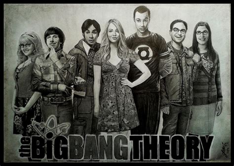 The Big Bang Theory Pencil Drawing By Jockerpk On Deviantart