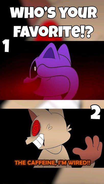 Smiling Critters X Frowning Critters Catfeine Vs Catnap Spot The Difference Frown Everyday ️😾