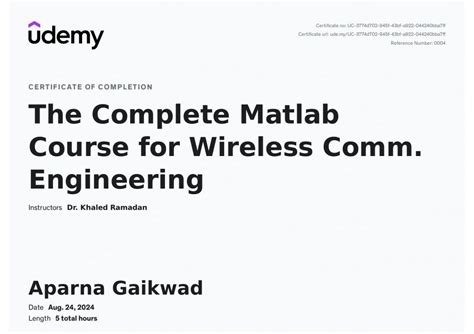 Wirelesscommunication Matlab Continuouslearning Engineering Aparna Gaikwad