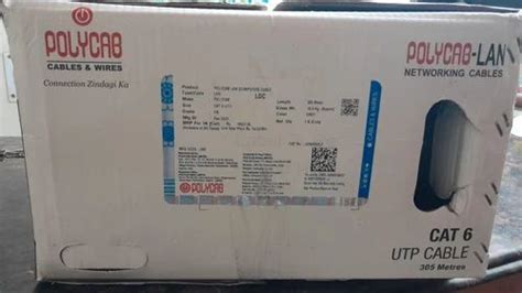 Polycab Cat 6 Utp Cable At ₹ 5600box Cat 6 Cable In New Delhi Id