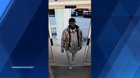 Birmingham Police Looking For Pharmacy Robbery Suspect