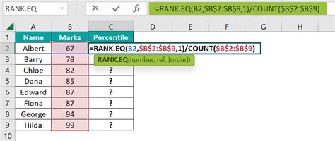 Percentile Rank Formula In Excel Examples How To Use