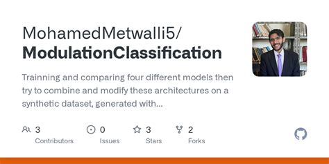 Github Mohamedmetwalli5modulationclassification Trainning And Comparing Four Different