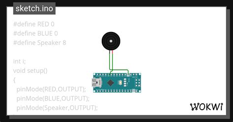 Speaker Daffa Wokwi Esp32 Stm32 Arduino Simulator