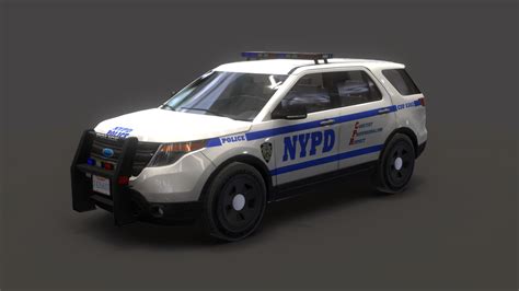 New York Police Car 3d Model By Codexito 4309e45 Sketchfab