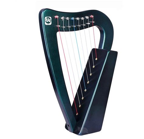 Walter T Small Harp Mini 8 String Handheld Celtic Harp Instrument Pures Music