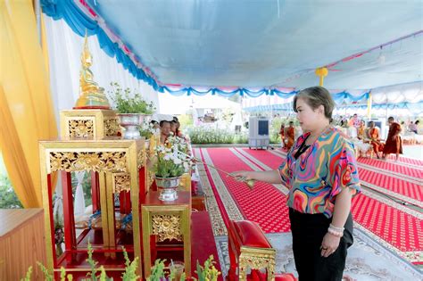 ๑๓ เมษายน ๒๕๖๗ หม่อมหลวงสราลี กิติยากร วัดปราสาทเยอเหนือ