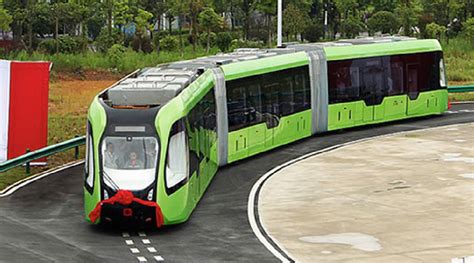 A 3 Unit Autonomous Rail Rapid Transit Vehicle On The Track Download Scientific Diagram