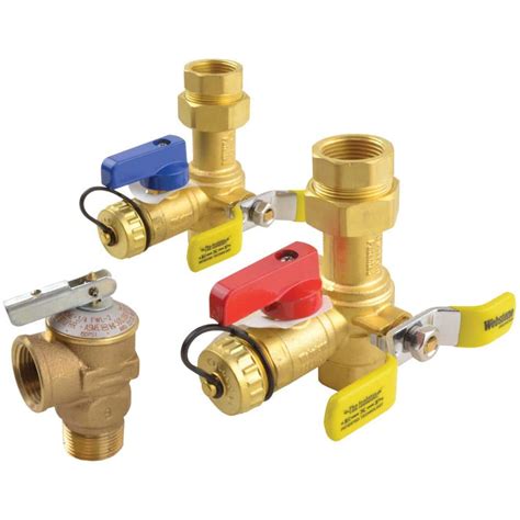 Rheem Brass Service Valves For Tankless Water Heaters Rtg20220ab The