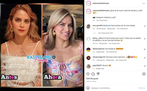Adriana Lucía Descrestó A Sus Seguidores Con Su Nuevo ‘look Infobae