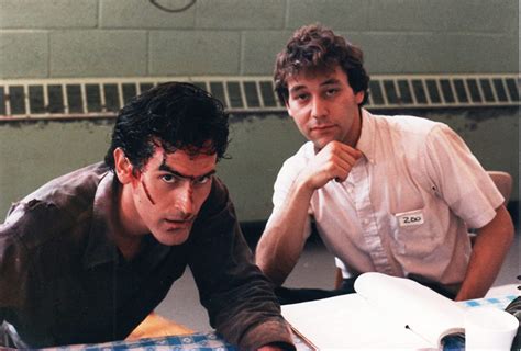 Bruce Campbell And Sam Raimi Behind The Scenes Of Evil Dead Ii 1987