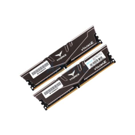 RAM DDR4 2666 32GB 16GBX2 TEAM Vulcan Z Gray 32GB คอมพวเตอร อปกรณคอมพวเตอร computer