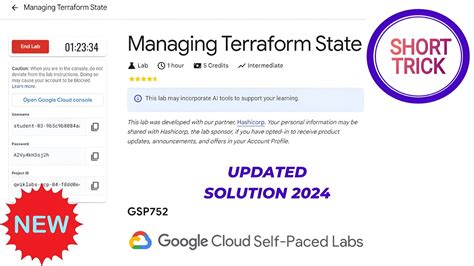 Managing Terraform State 2024 Gsp752 Qwiklabs