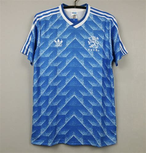 Adidas × Soccer Jersey × Vintage Van Basten Netherlands 1988 Away
