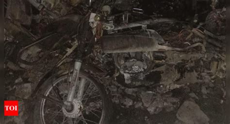 Woman Dies Of Suffocation After Eight Motorcycles Catch Fire In Salem