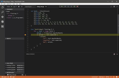 Debugging Golang Tests With Visual Studio Code And Delve Kza