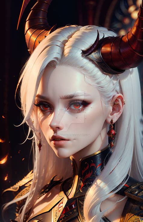 Cute Demon Girl Cartoon Characters By Artbychriss On Deviantart