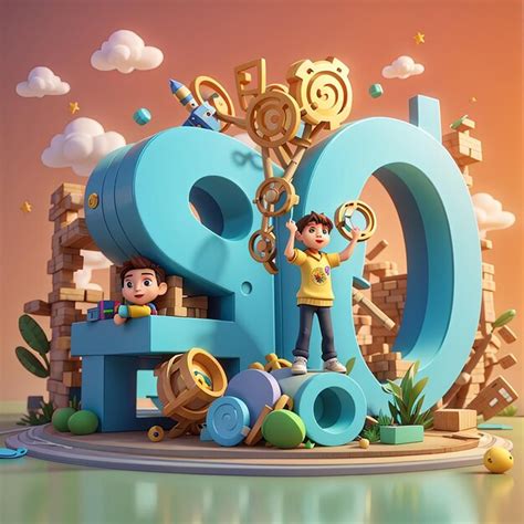 Premium Ai Image Seo Optimization 3d Render Cartoon Illustration